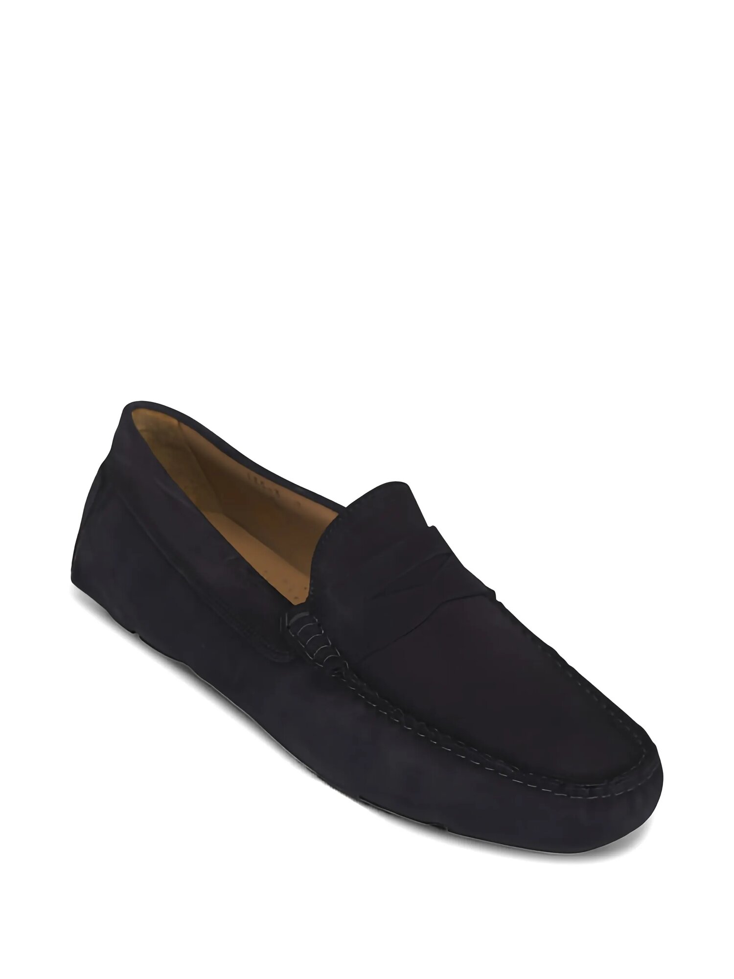 Лоферы To Boot New York Suede driver loafers, размер 10.5, blue — фото 1