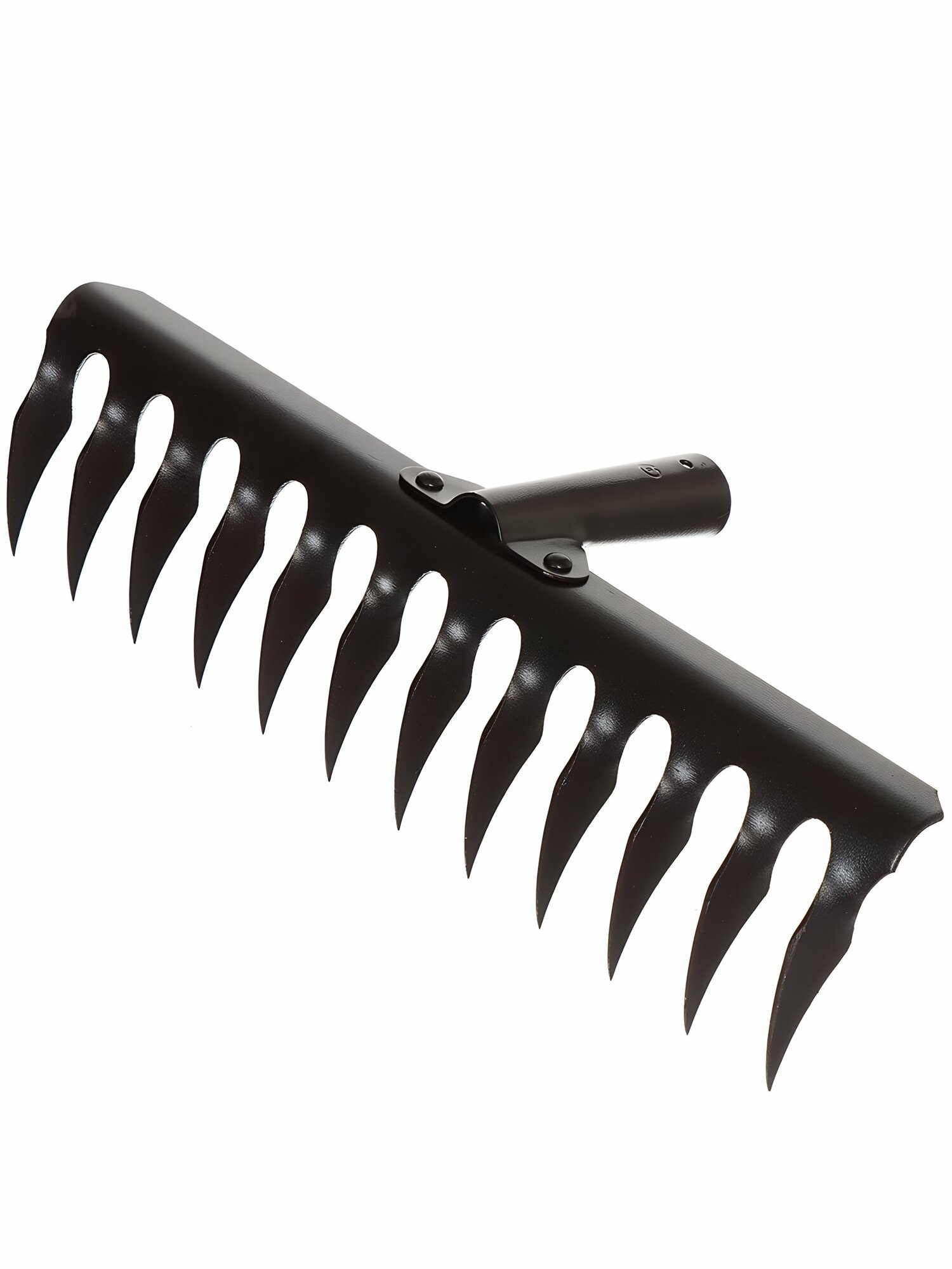 Грабли садовые Арти витые 12 зубов металлические без черенка, Россия