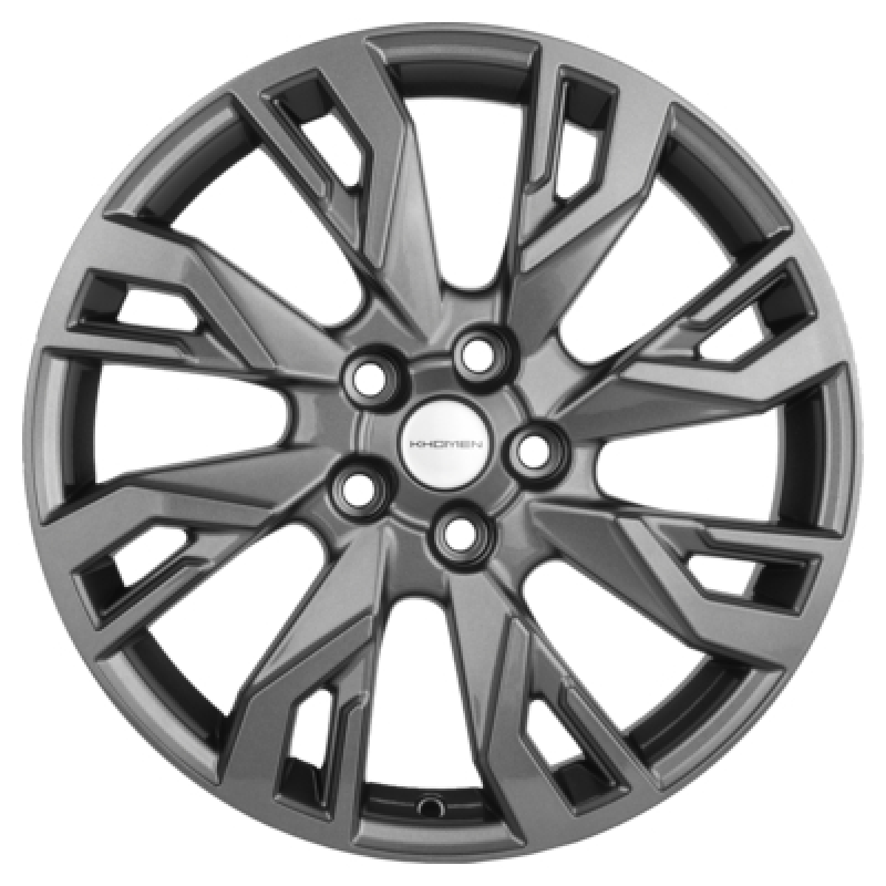 Диск колесный Khomen Wheels KHW1809 (Kodiaq-Tiguan) 7,0x18 5x112 Dia57.1 ET43 цвет Gray