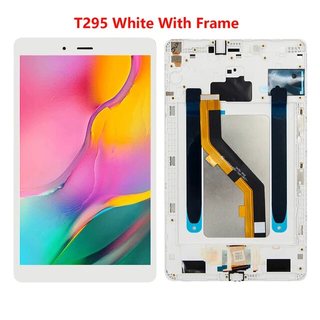 ЖК-дисплей для Samsung Galaxy Tab A 8,0 2019 T295 White Frame