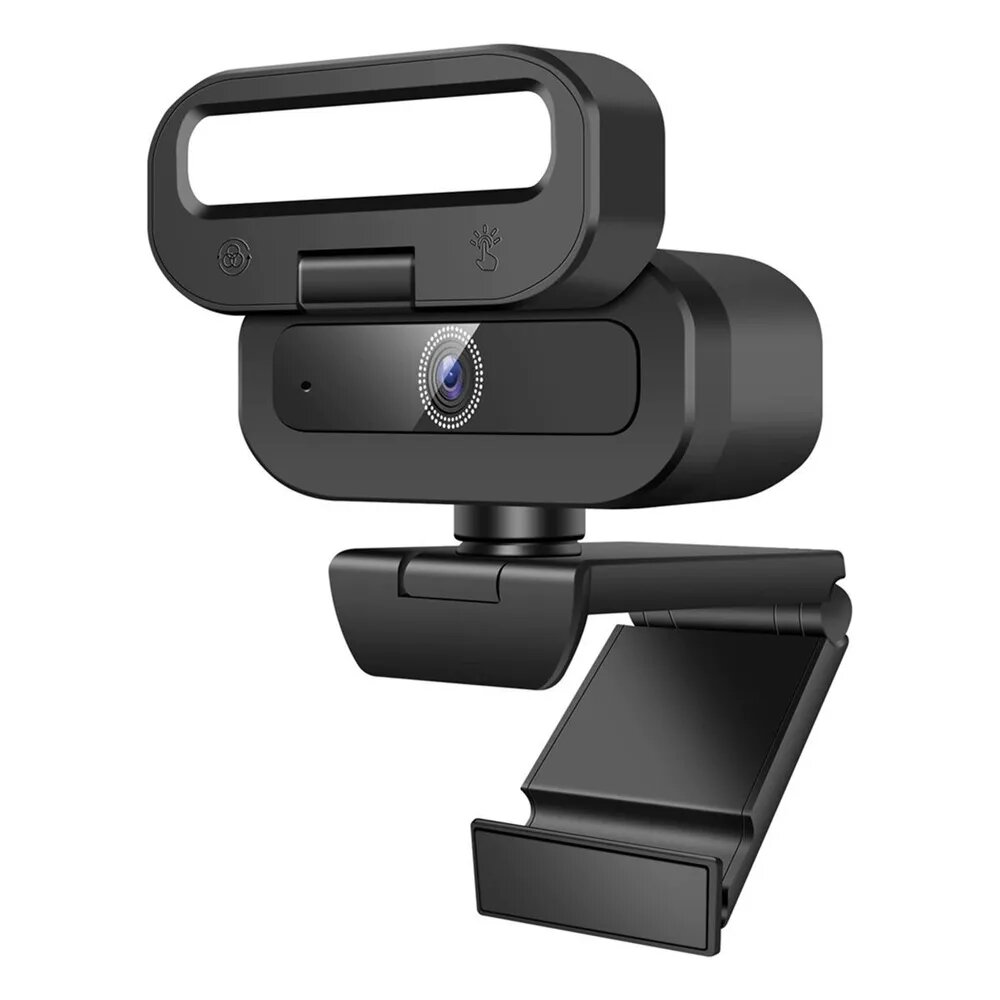 Веб-Камера 4K 60FPS С Автофокусом, Поворотным Микрофоном, USB-Подключением Для ПК И Ноутбука
