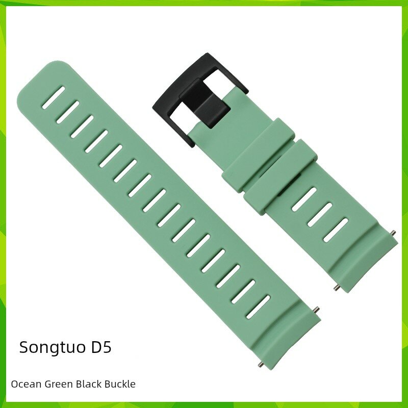 Спортивные часы Suunto D5 Spartan Expedition с океанским зеленым ремешком и черной пряжкой для кемпинга