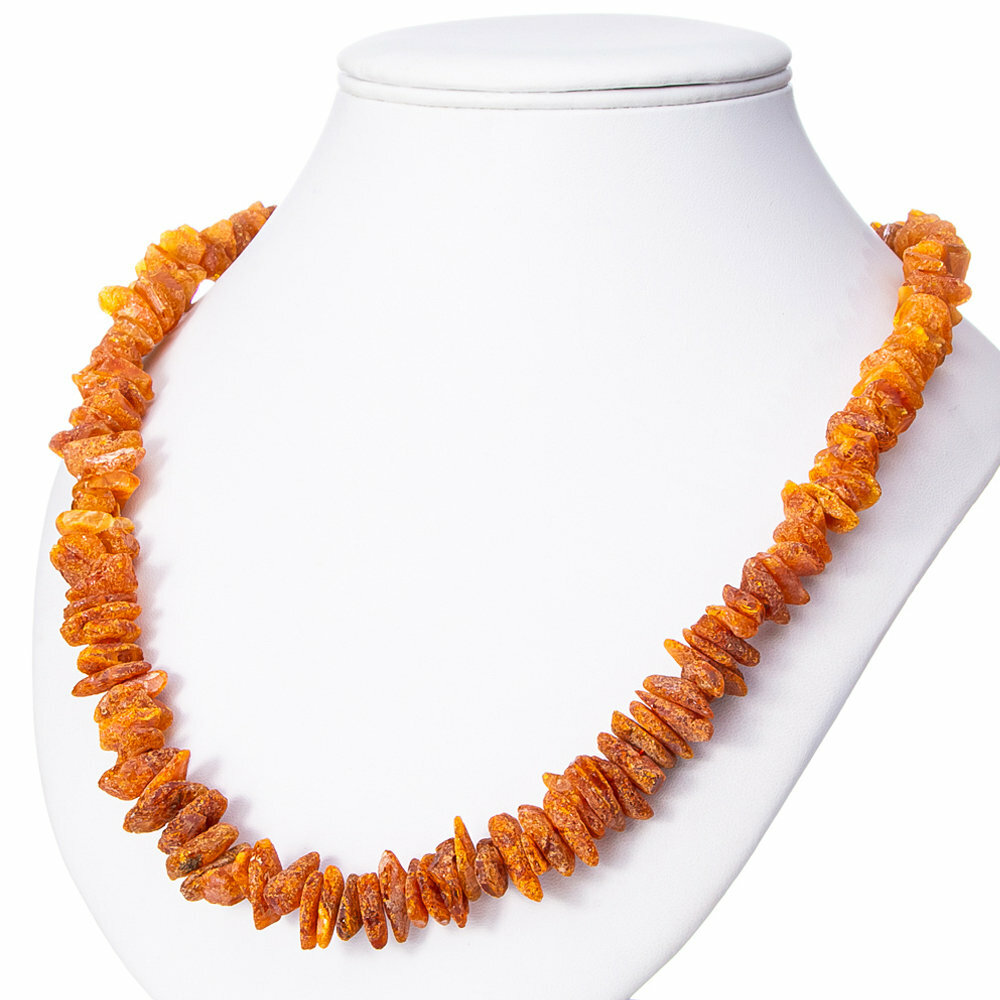 Бусы, янтарь