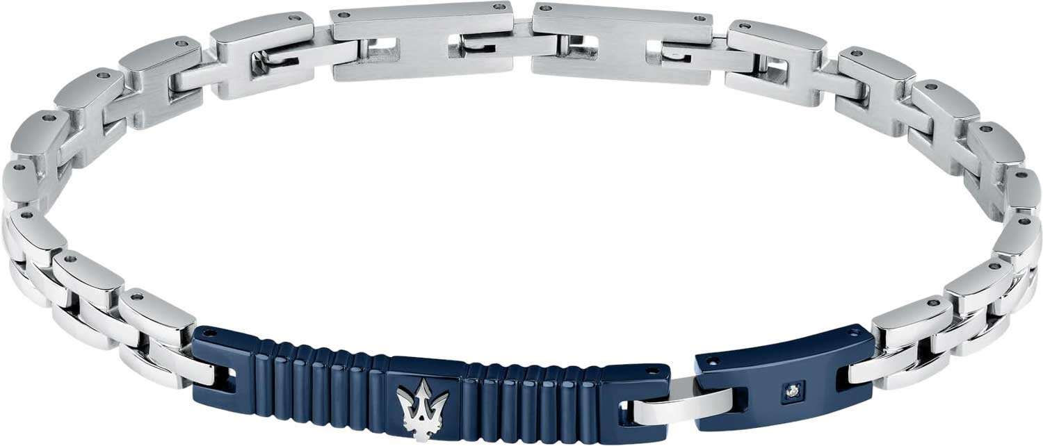 Мужской стальной браслет ролекс Maserati JM423ATY17 с искусственным бриллиантом