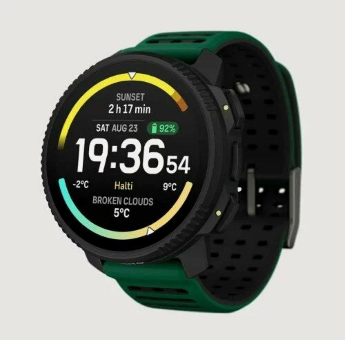 Часы Suunto Vertical 2 Pine Green, зеленые, сапфировое стекло 1.5"