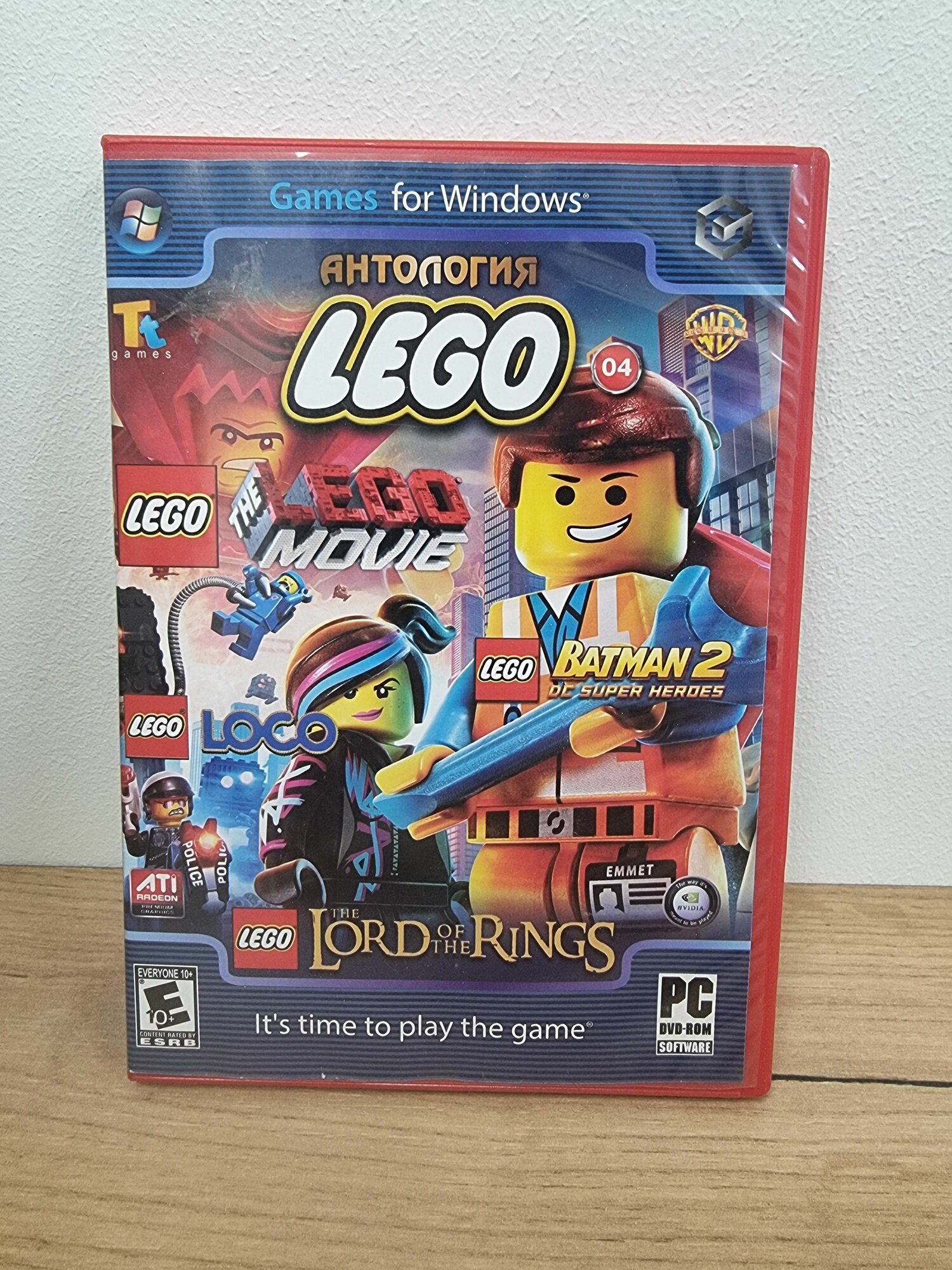 Сборник игр лего для PC на DVD-диске