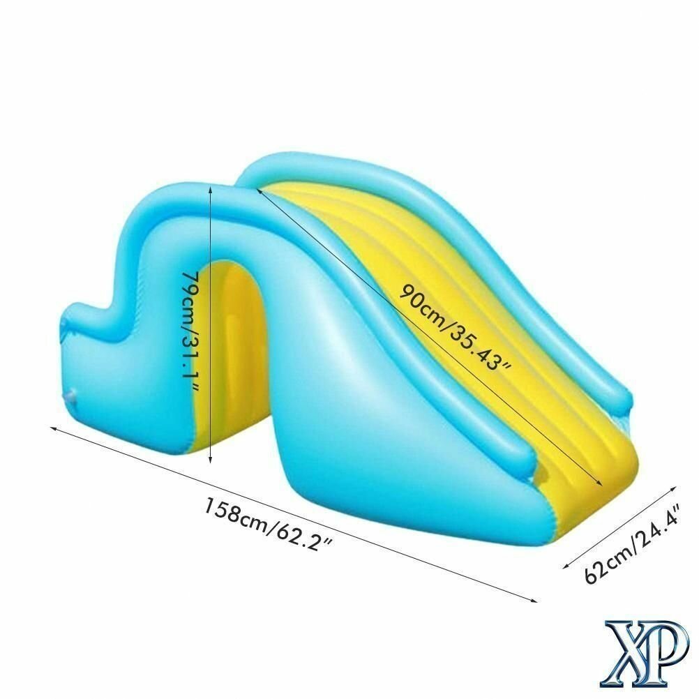 Надувная водная горка-бассейн, летние товары для детей, для дома и улицы
