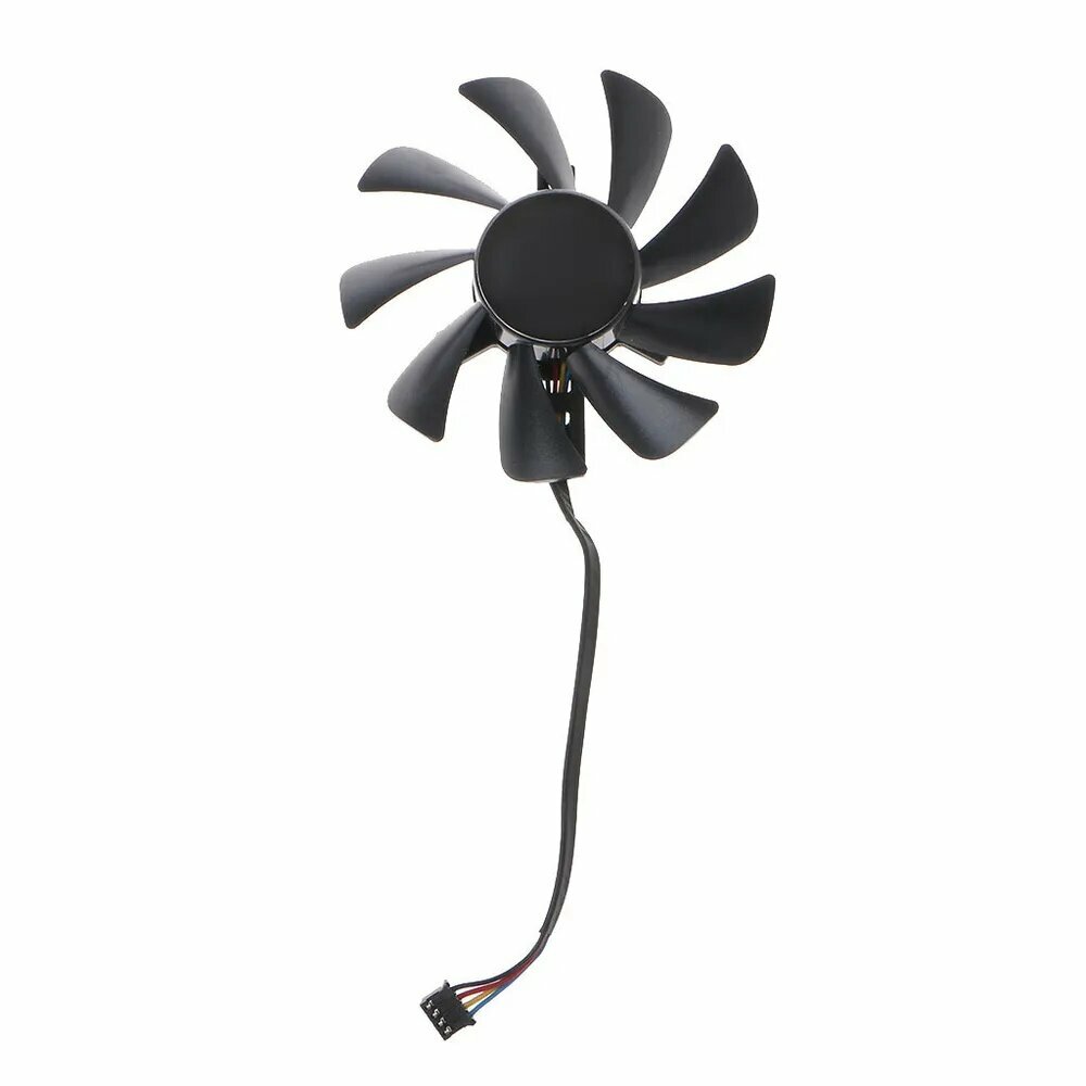 85 мм FD9015U12S 4-контактный вентилятор VGA, охлаждение видеокарты для Sapphire HD7770 7750