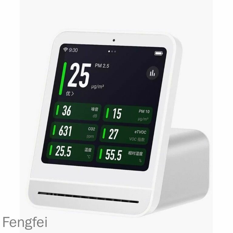 Анализатор воздуха 6 в 1 CO2 PM2.5 TVOC