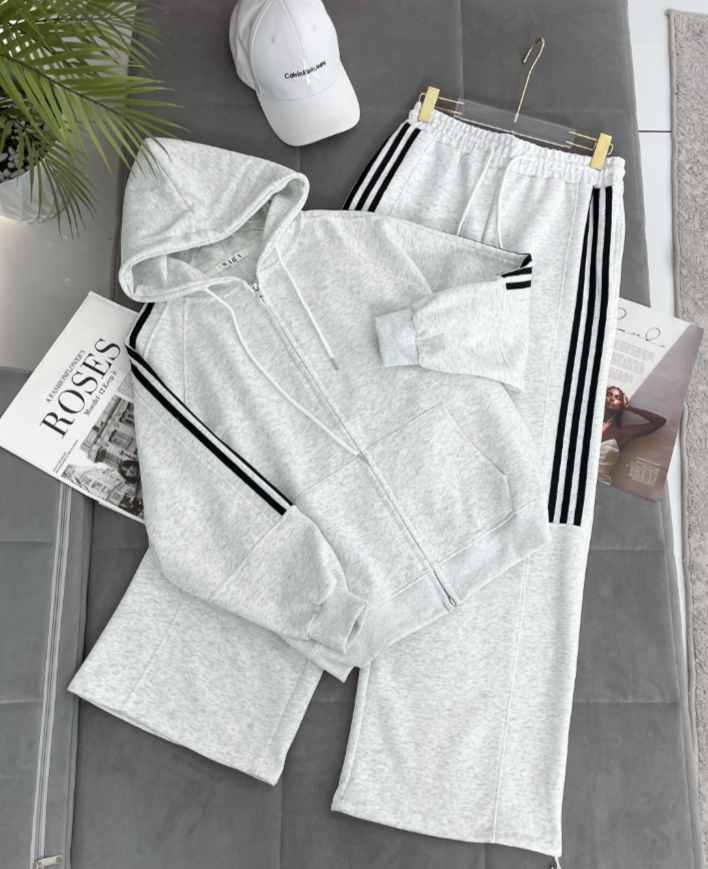 Комплект одежды без флиса, в полоску