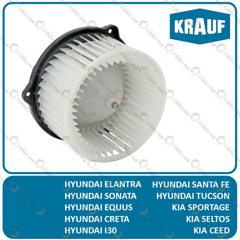 Вентилятор отопителя - мотор печки HYUNDAI CRETA , ELANTRA , EQUUS , I30 , SONATA , TUCSON , SANTA FE , KIA CEED , SPORTAGE , SELTOS