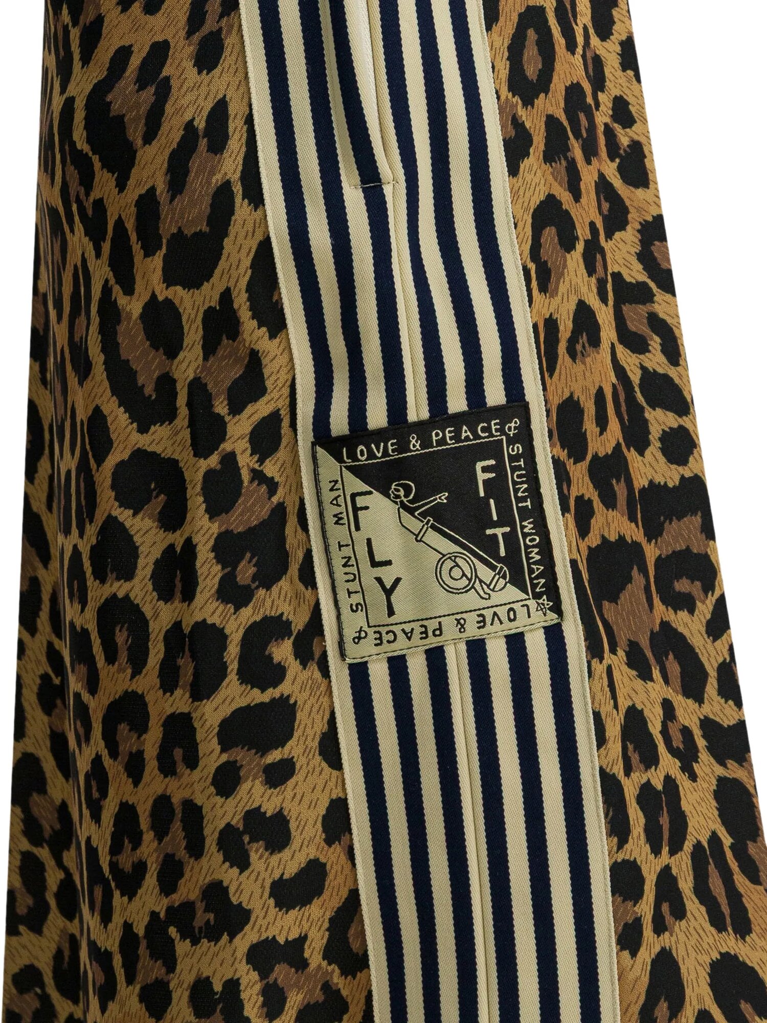 Юбка KAPITAL Leopard-print midi skirt, размер 40 — фото 1
