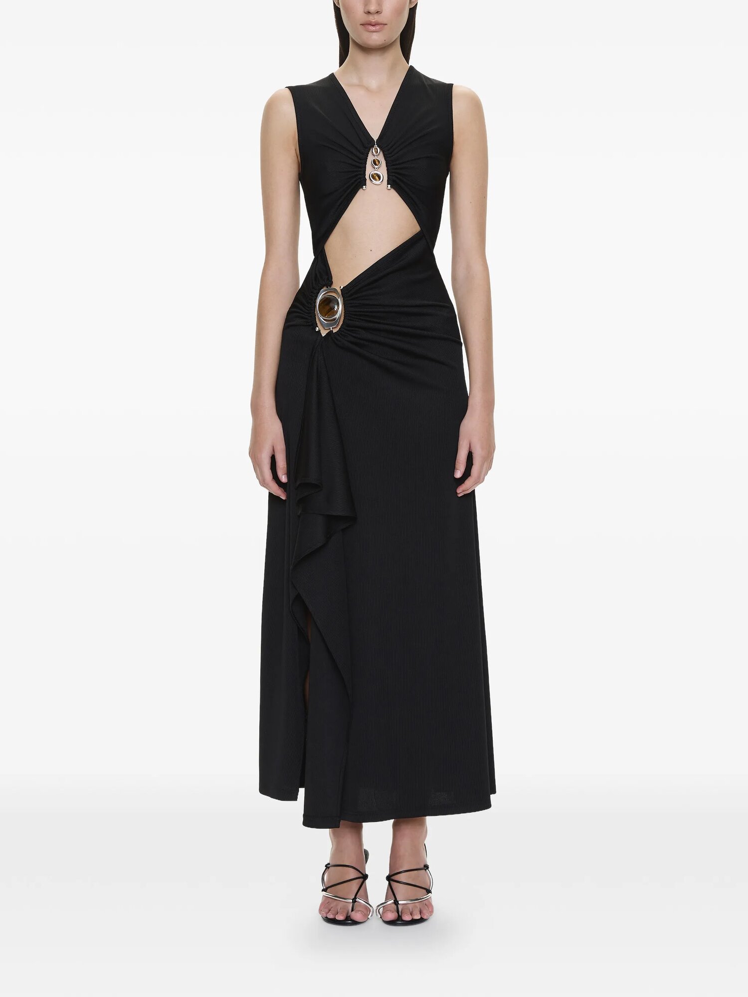 Платье Droplet Crystal Separation midi dress