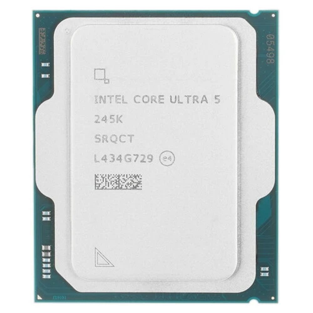 Процессор Центральный Процессор Intel Core Ultra 5 245K OEM (Arrow Lake, C14(8EC/6PC)/T14, 3,6/5,2GHz, GPU Intel Graphics, L2 26Mb, Cache 24Mb, TDP 125/159W, S1851)