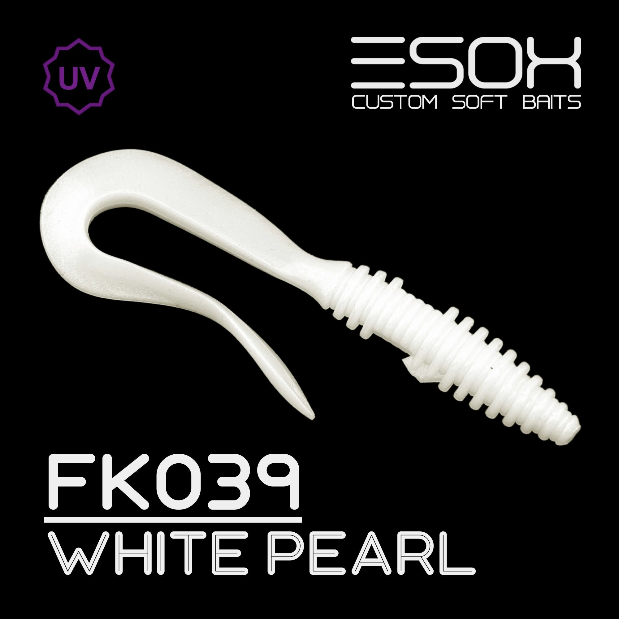 ESOX Fast Wag 4" (100мм) 5шт. / Мягкая приманка для рыбалки