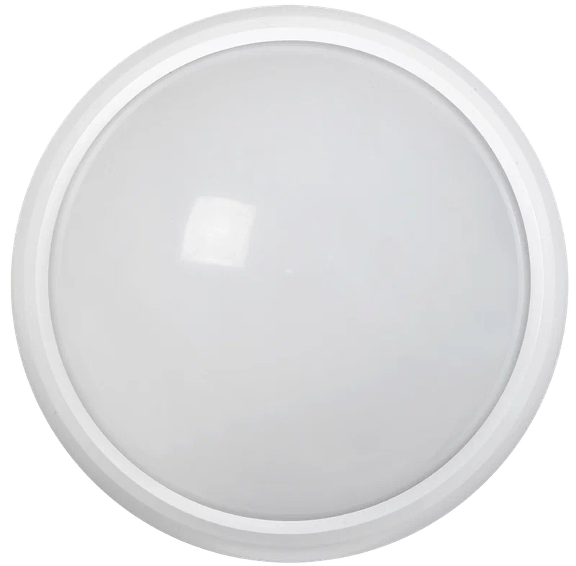 Светильник LED IEK ДПО 5110, 8Вт, 6500K, IP65, круг, белый, настенный, пластик, 230В