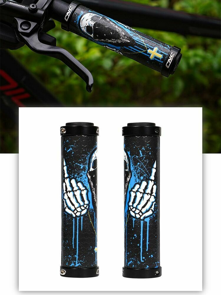 Грипсы для велосипеда CNC Grips, велосипедные ручки, аксессуары для самоката, электросамоката, 2 штуки
