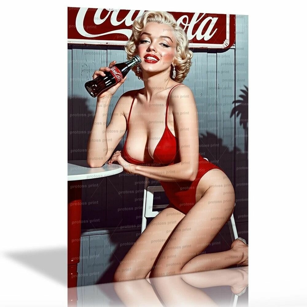Постер НЮ модель Playboy, голая девушка без цензуры - 20х 30 см.