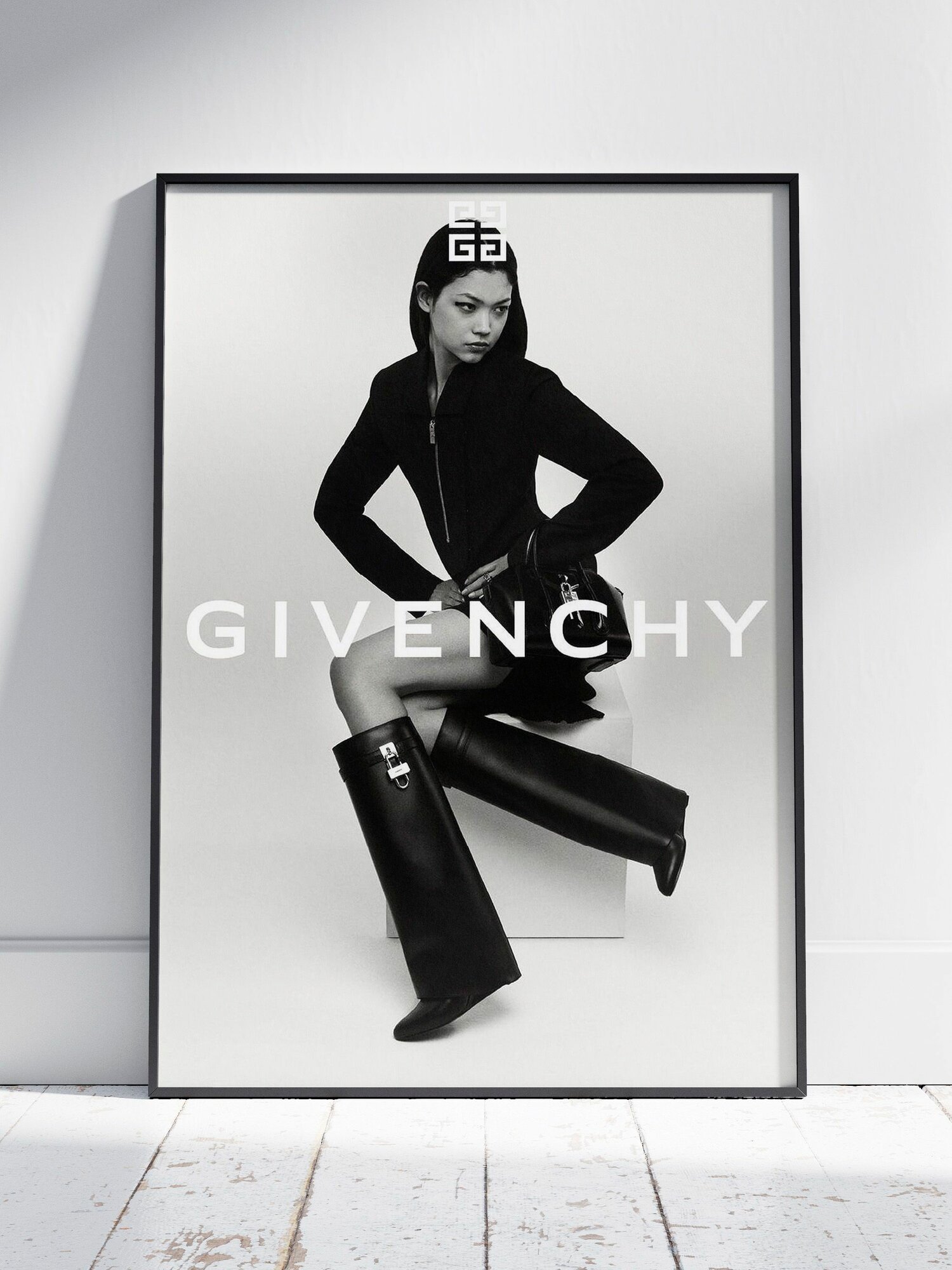 Плакат на стену для интерьера Живанши (Givenchy 16) - Постер по модели, бренду и моде формата A4 (21x30 см)