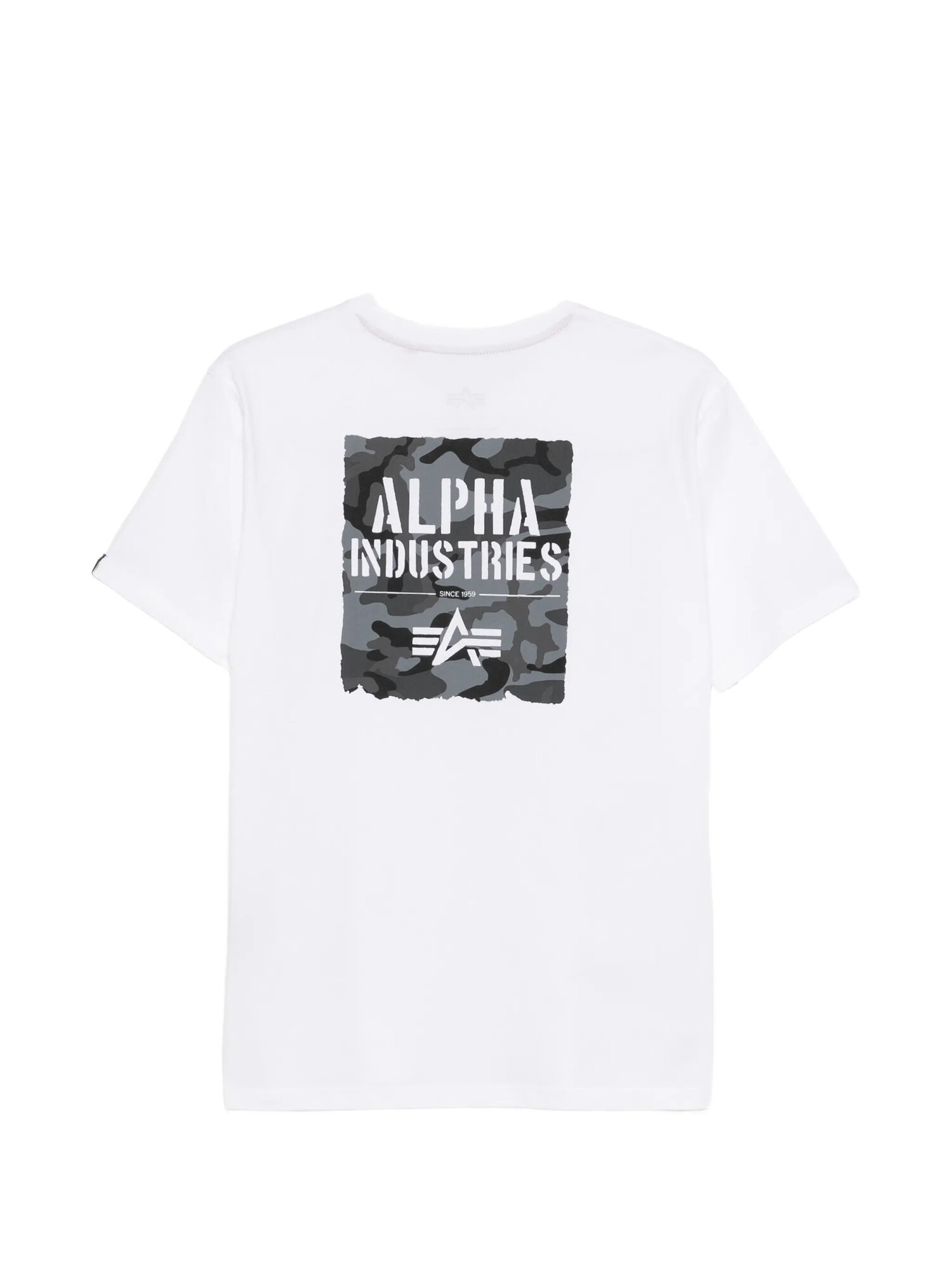 Футболка ALPHA INDUSTRIES, размер M, white — фото 1