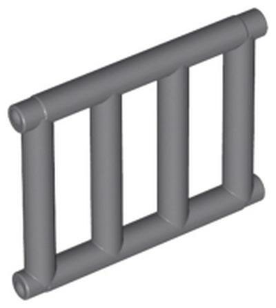 Деталь Lego 62113 Bar 1 x 4 x 3 Grille with End Protrusions