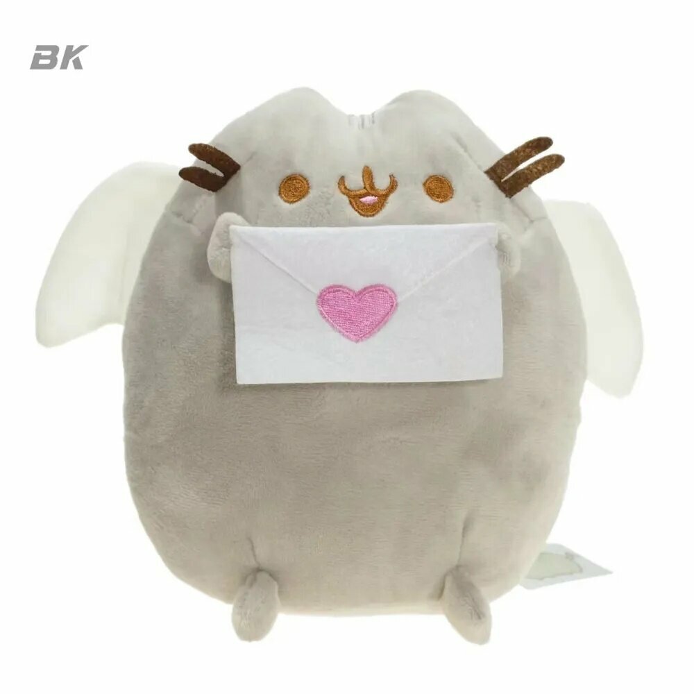 Мягкая игрушка "Pusheen the Cat" (Кот Пушин) с мороженое 15 см