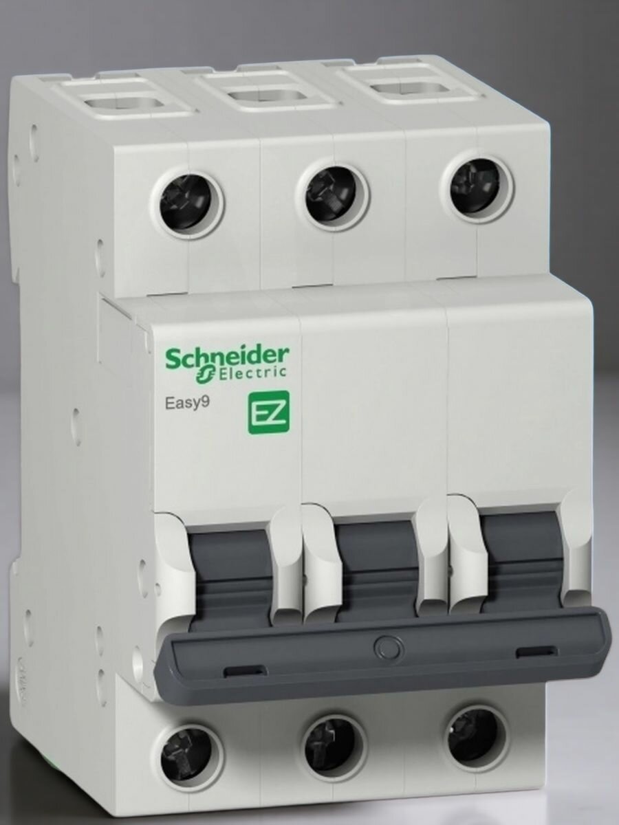 Автоматический выключатель Schneider Electric Easy9, 3П 10А С 4,5кА 400В , S, 1 шт
