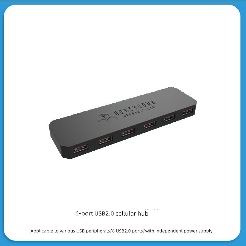 Honeycomb 6-khportovyj USB 2.0 hub dlya akessesuarov simulyatorov, uvelichivaet soedinenie kontrolerov