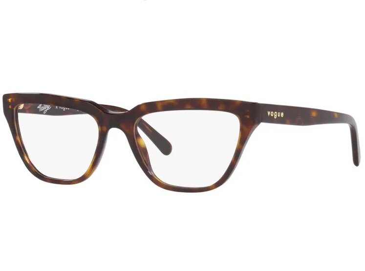 Оправа Vogue Eyewear VO 5443 W656 , многоугольная, черепаховый, для женщин, пластик