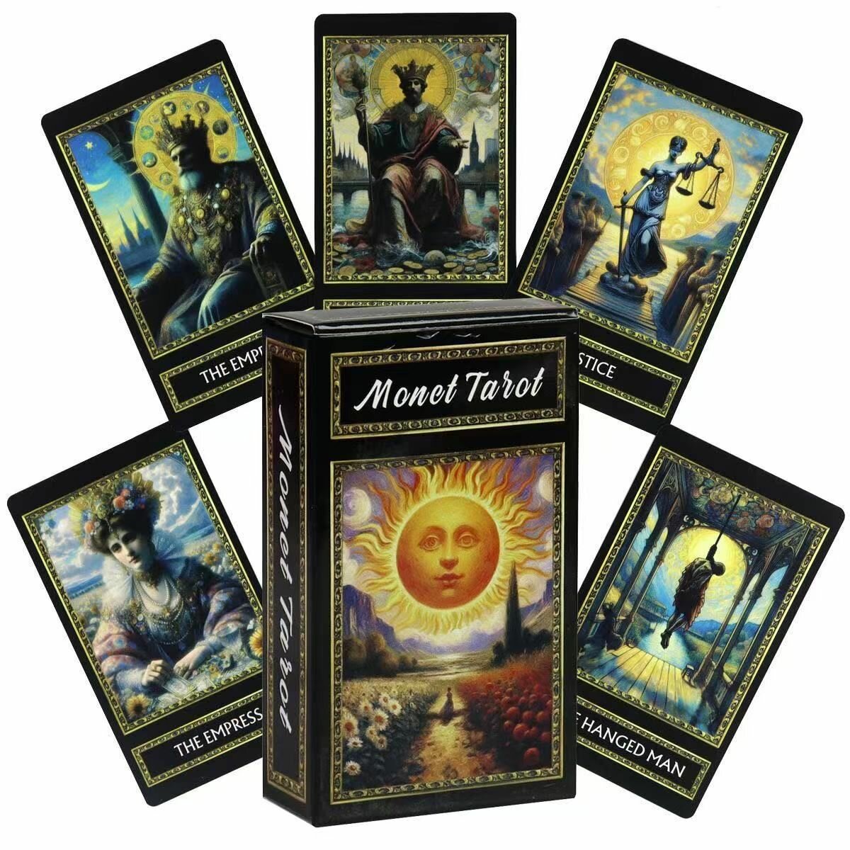 Таро Monet Tarot 10*6cm 78 карт