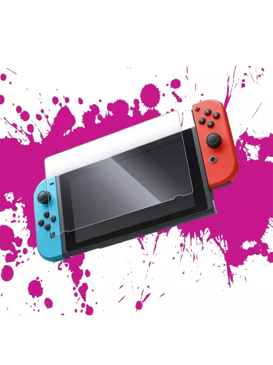 Защитное стекло для Nintendo Switch / Защитное стекло на Нинтендо Свич — фото 1