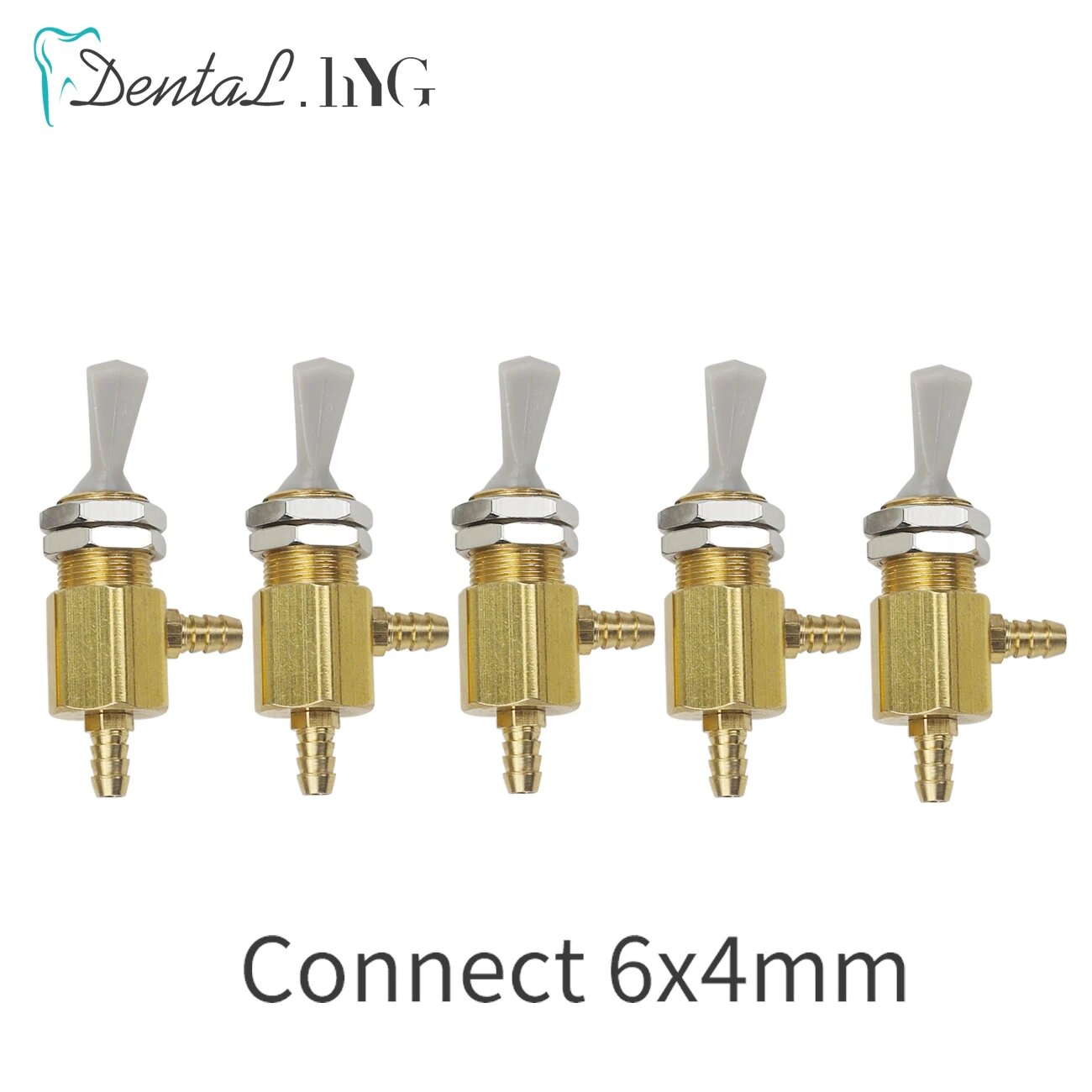 Стоматологический выключатель клапана 5 шт, Цвет: 5mm