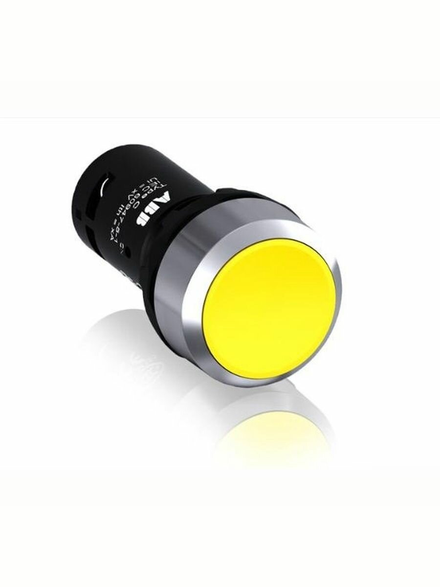 Кнопка CP1-30Y-11 желтая б/фикс 1НО+1HЗ (1SFA619100R3073)