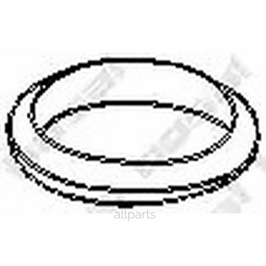 BOSAL 256-943 Кольцо уплотнительное VW GOLF 1.6/1.8 86-92
