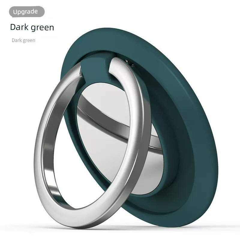 Темно-зеленый автомобильный держатель для телефона с поворотным магнитным держателем и прочным креплением для мобильных