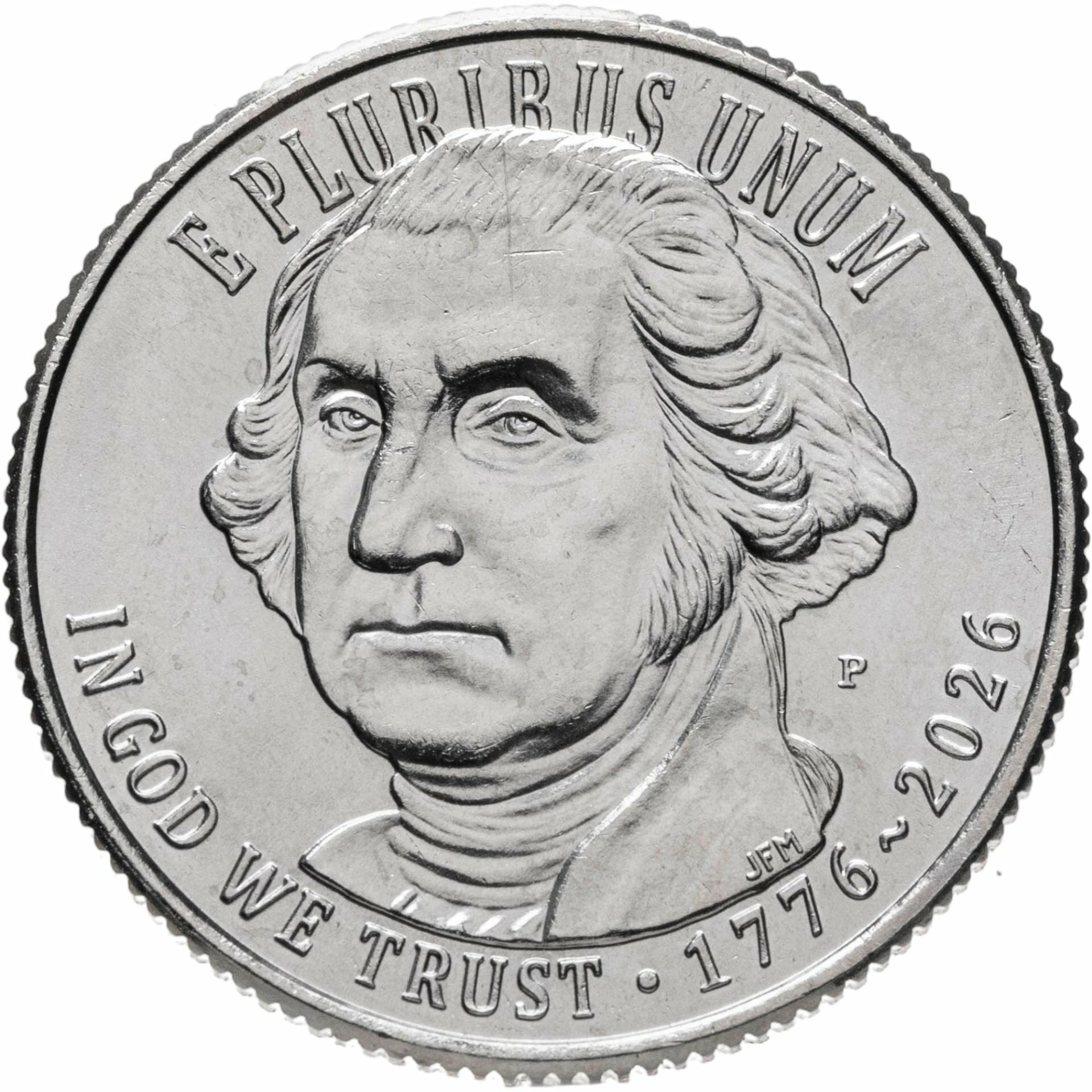 США 1/4 доллара 25 центов, квотер 2026 Р "250 лет независимости США Война за независимость", знак монетного двора: "P" - Филадельфия, Мельхиор медь-никель