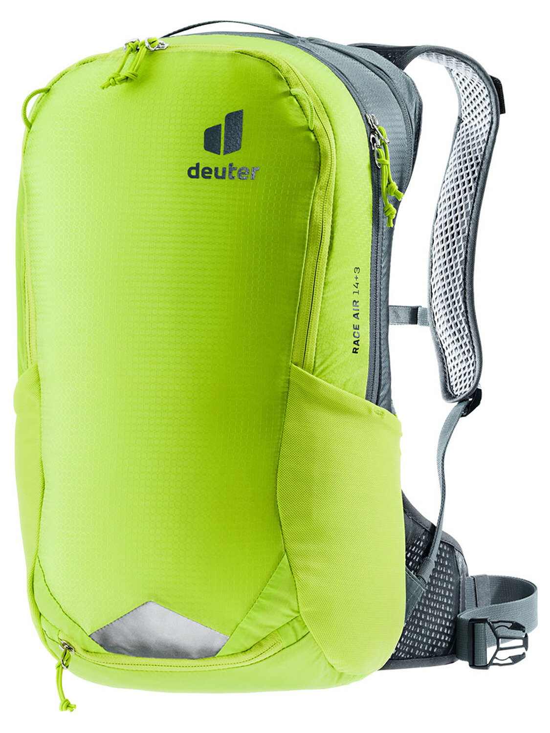 Рюкзак Deuter Race Air 14+3 зеленый, для мужчин