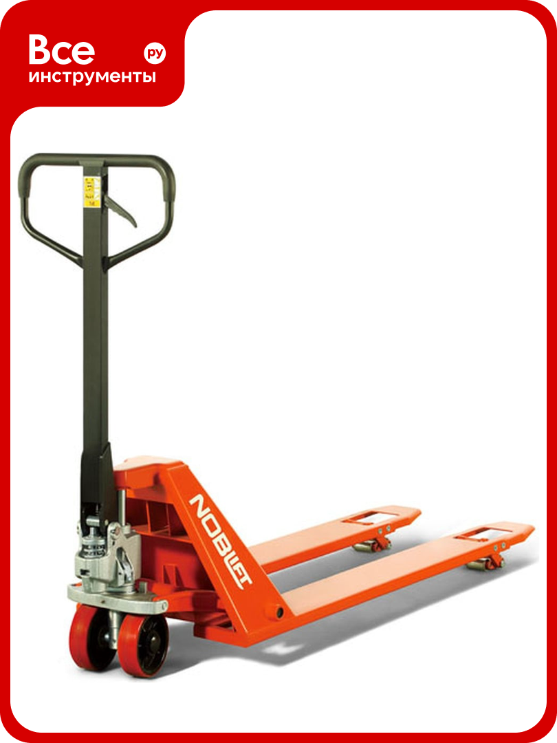 Гидравлическая тележка Noblelift AC-Super Low 530x1120, PU+steel, tandem 200031