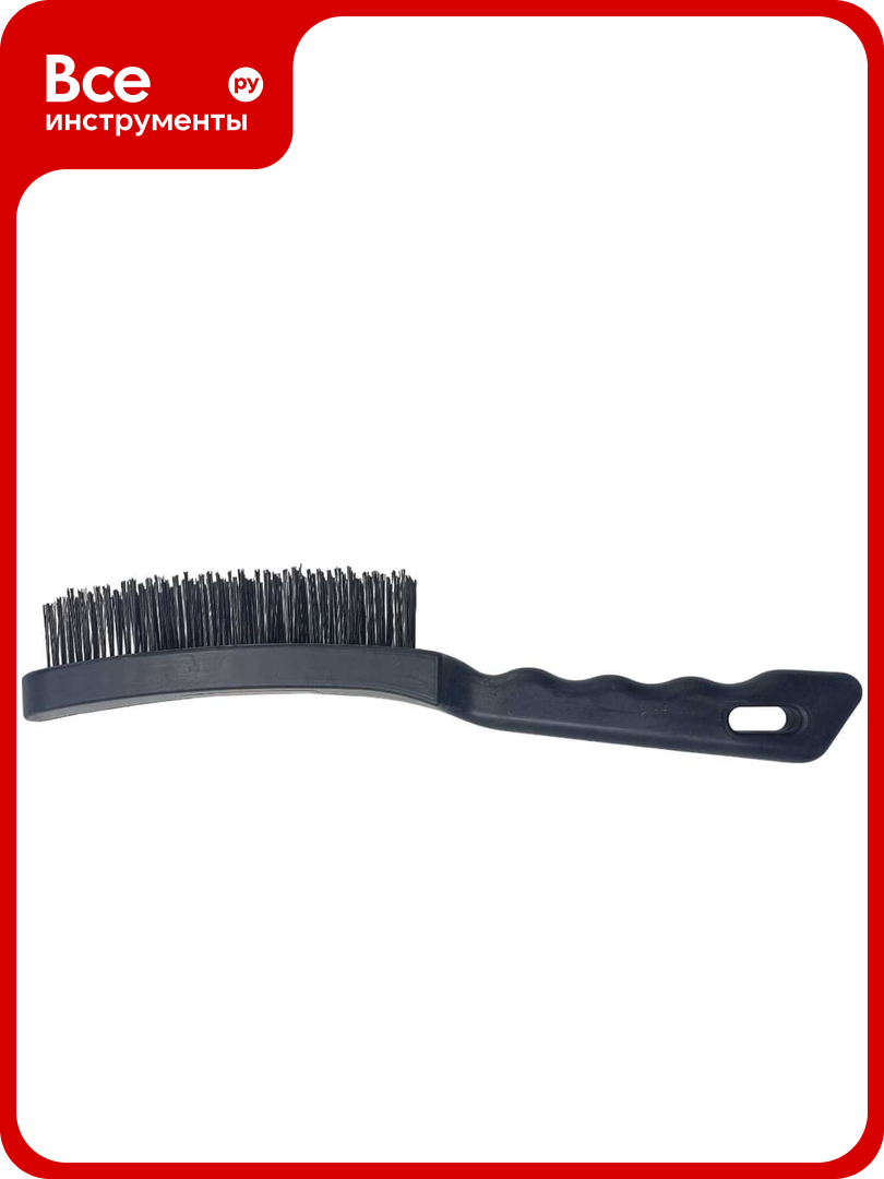 Щетка по металлу Admiral Stars ADMIRAL 6-рядная ручка пластик 54434809