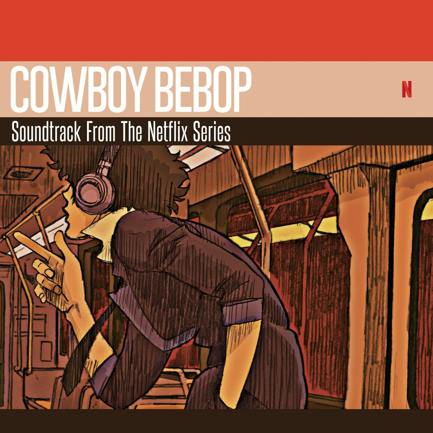 The Seatbelts / Yoko Kanno – OST Cowboy Bebop Soundtrack From The Netflix Series [Translucent Red Marble Vinyl] (2LP)