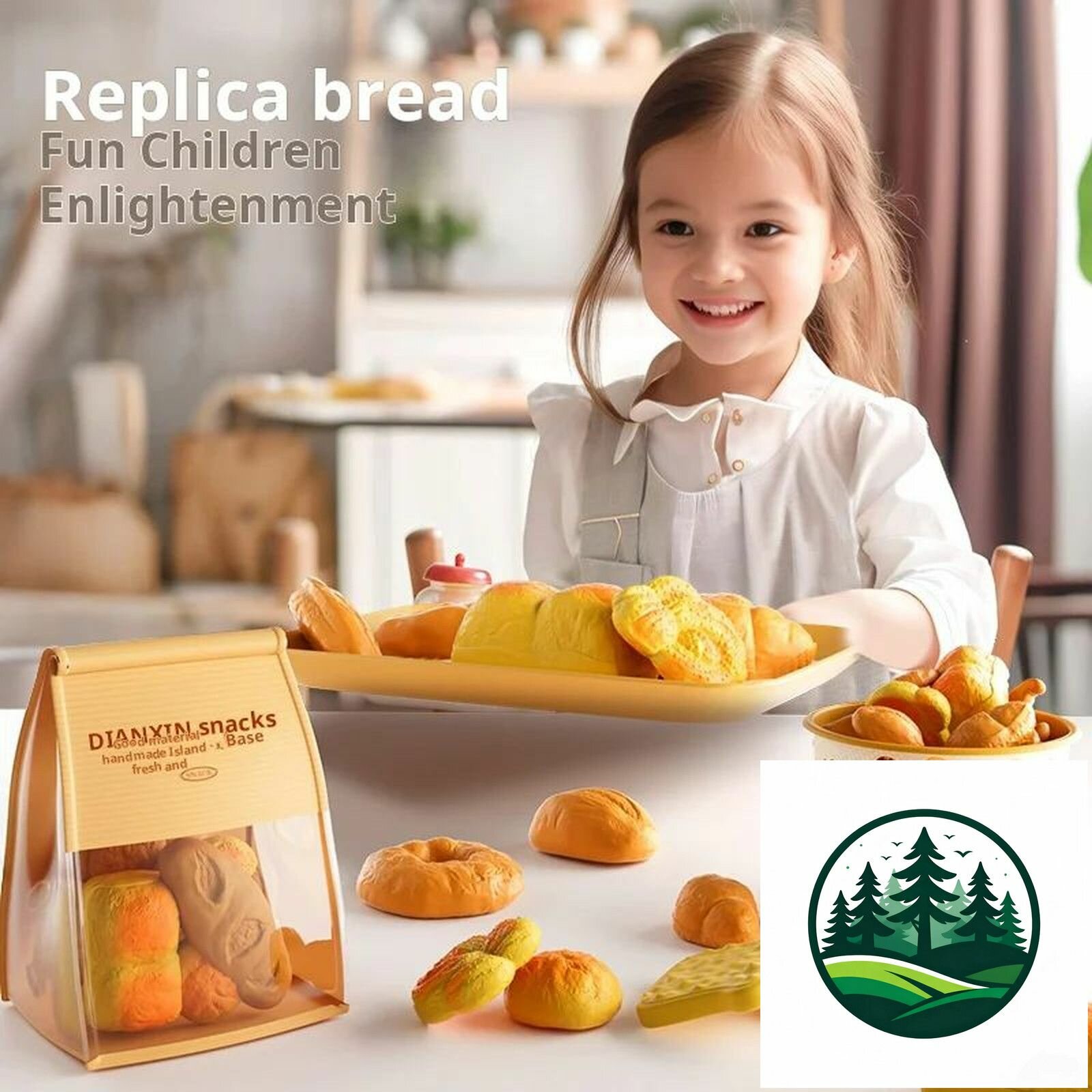 Детский игровой набор продуктов "Свежая выпечка"