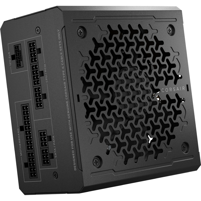 Блок питания Corsair RM850e, RPS0216, 850 Вт, 80+ Gold, ATX 3.1, PCIe 5.1, полностью модульный