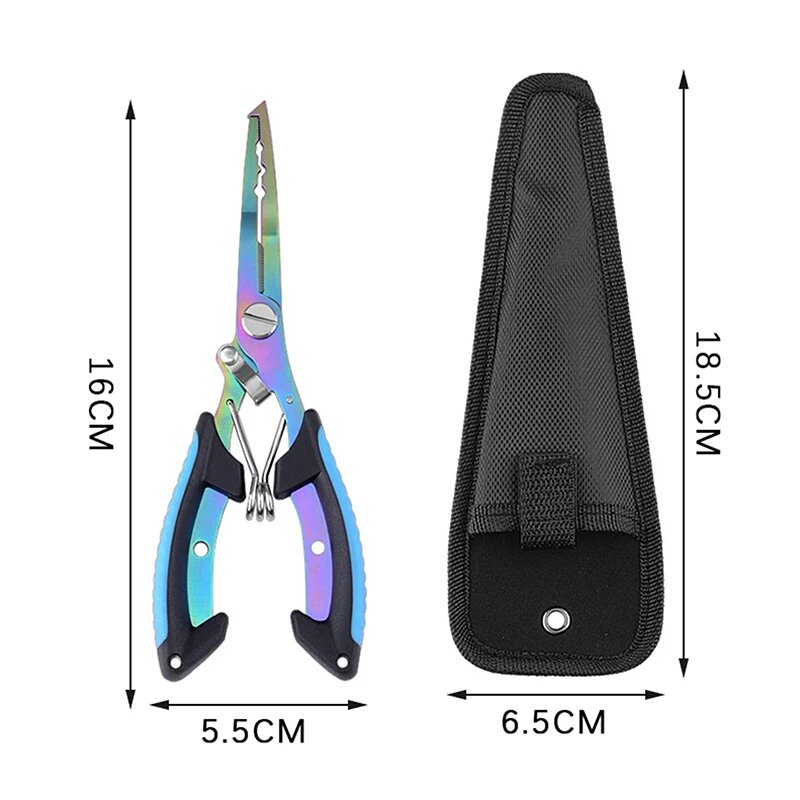 Рыболовные плоскогубцы Multifunctional 2 Blue