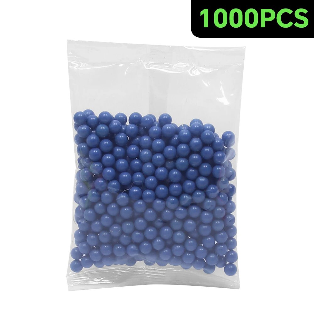 Страйкбольные пули BBs, 1000 шт, 0,1 г, 6 мм, смешанные цвета Синий, Blue (1000Pcs)