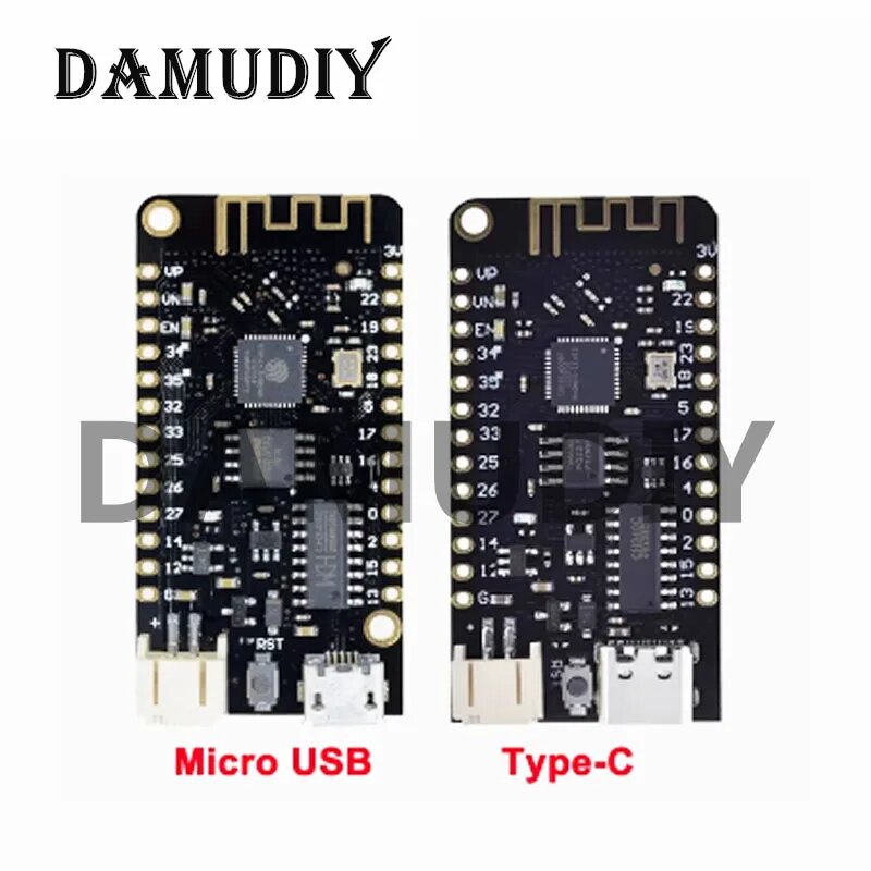 DAMUDIY ESP32 Lite V1.0.0 Wi-Fi Bluetooth плата REV1 TYPE-C