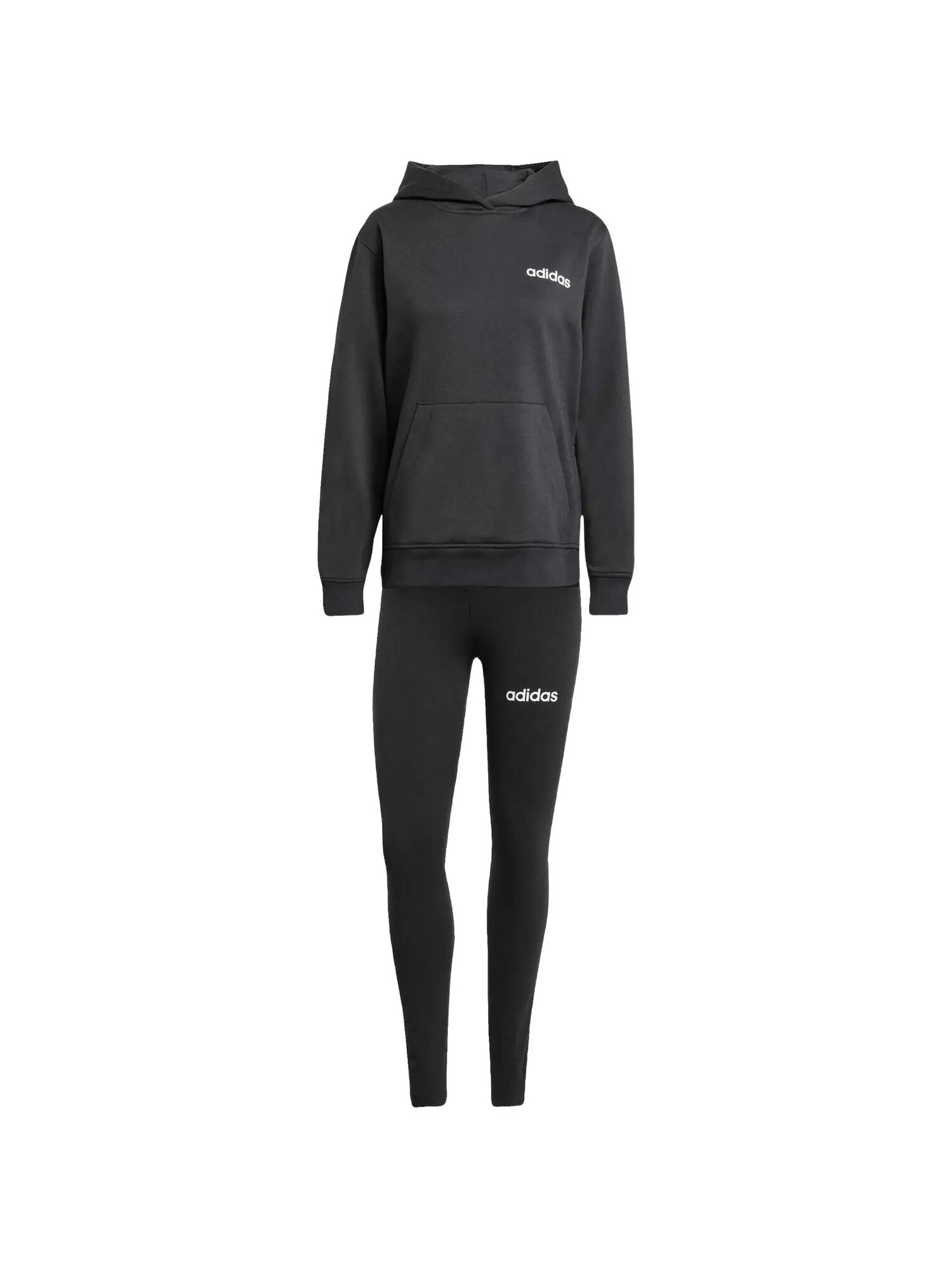 Худи adidas, размер XS, , black/black