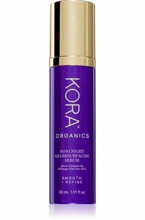 Сыворотка для ухода за кожей KORA Organics Noni Night AHA Resurfacing Serum, 30 мл