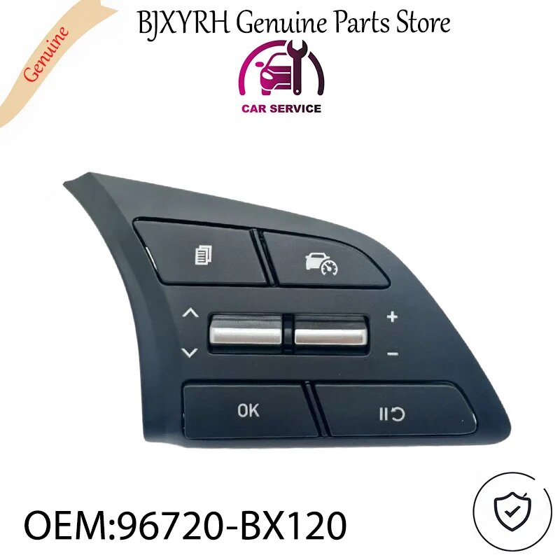 96720BX120 Правая многофункциональная кнопка-переключатель на руле для Hyundai Creta 2021 Solaris HC 2025+ OEM 96720-BX120