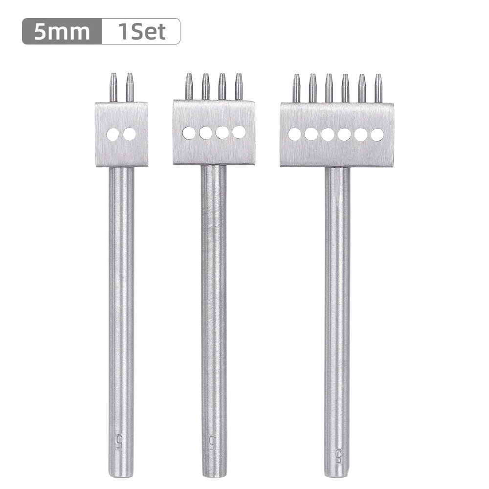 Набор пробойников для кожи 5mm-1Set