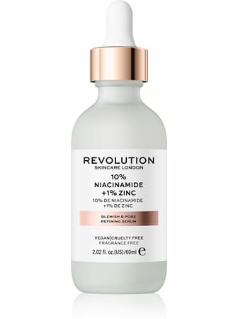 Сыворотка для ухода за кожей Revolution Skincare Niacinamide 10% + Zinc 1%, 60 мл